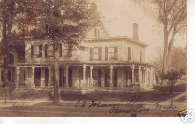 nwtn63MainStMrsStuartsHome | Newton | Old Pictures of Sussex County ...
