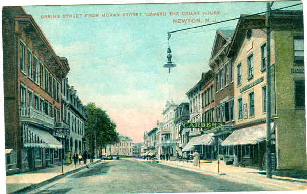 nwtnSpringStViewOf | Newton | Old Pictures of Sussex County | Images of ...